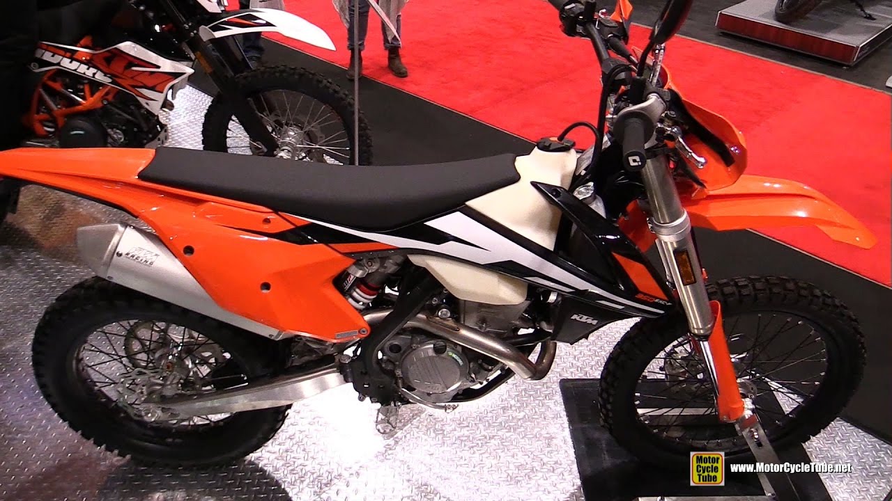 2017 KTM 350 EXC-F - Walkaround - 2017 Toronto Motorcycle Show - YouTube