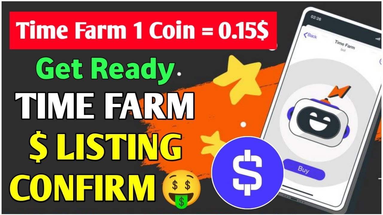 Time Farm Bot Listing Date Confirm🤑 ∆ Time Farm Airdrop Claim In Oct ∆ ...