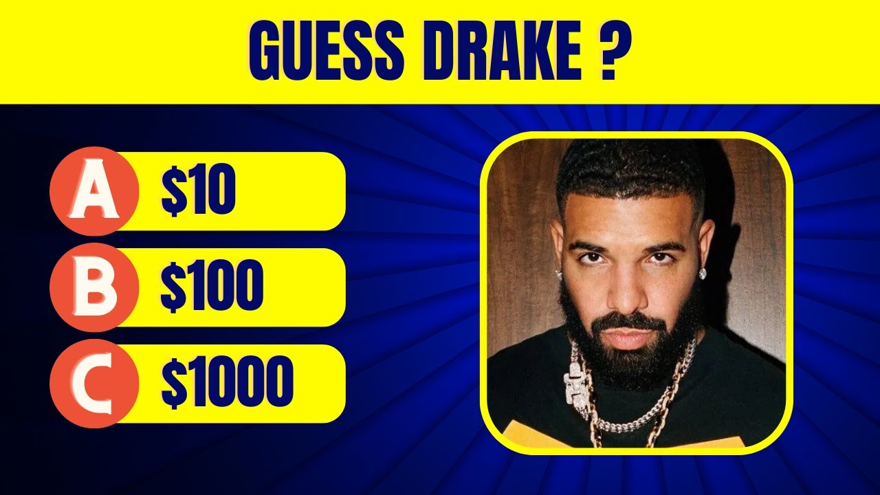 Drake Trivia Quiz Test! Your Knowledge on Canadian Rapper | TRIVA ...