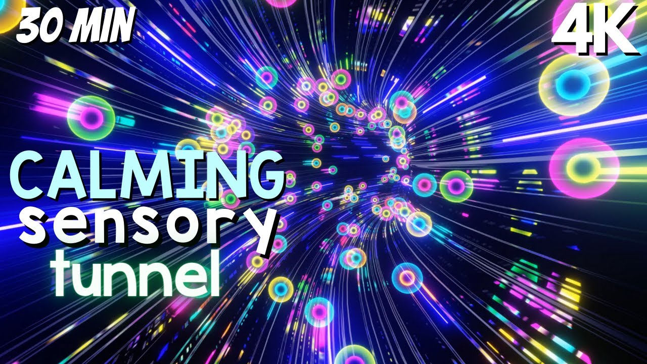 Autism Calming Music Sensory Soothing Deep Sleep Tunnel - YouTube