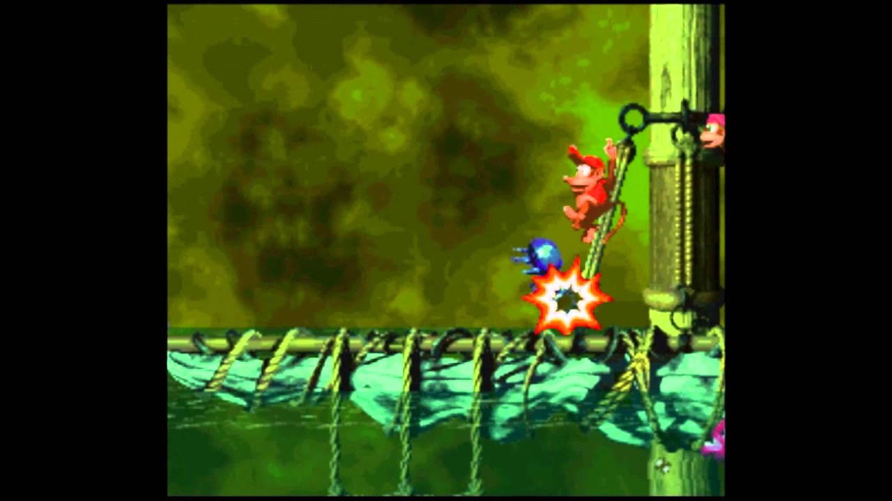 DKC2- Improved Beetle Clashing - YouTube