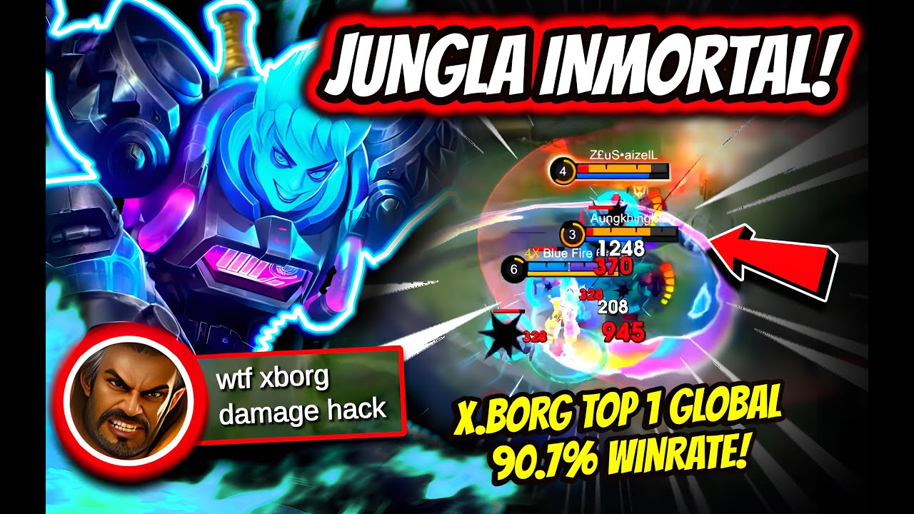 ¡x Borg Jungla Esta Demasiado Fuerte X Borg Top 1 Global 90 7 Winrate