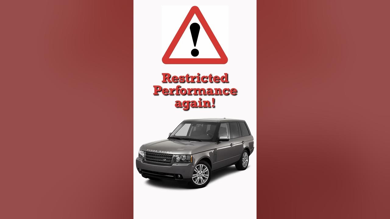 Range Rover L322 gets Restricted Performance #shorts #rangerover - YouTube