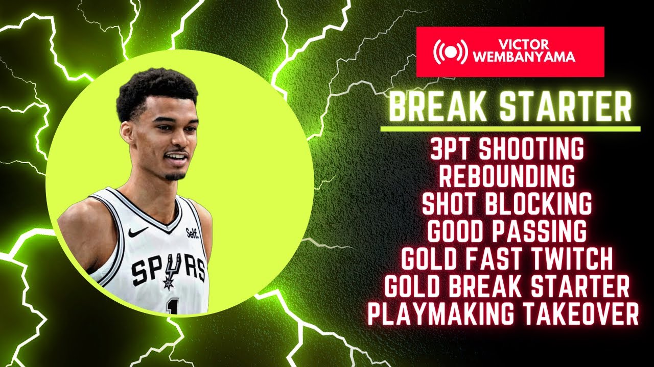 BEST VICTOR WEMBANYAMA TYPE BUILD FOR NBA 2K23 NEXT GEN (MORE BALL ...