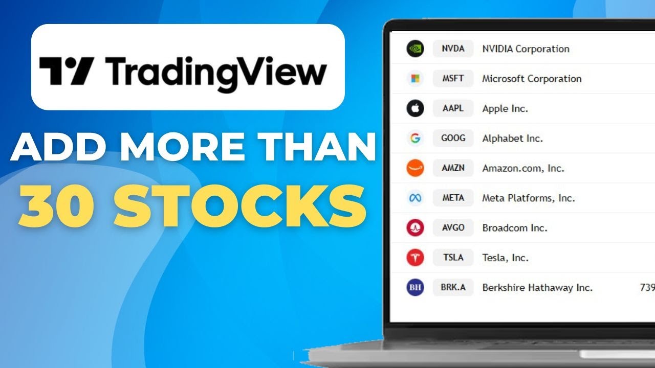 How To Add More Than 30 Stocks In Tradingview Watchlist - More ...