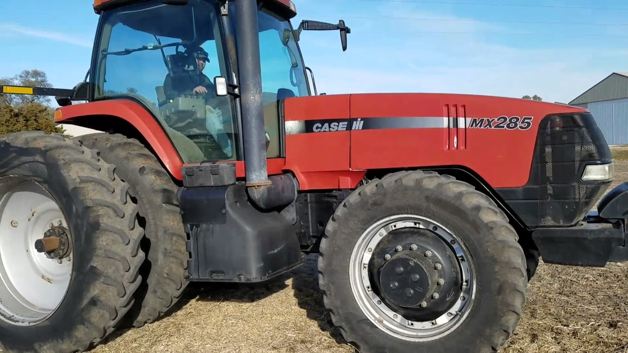 Case mx 285 - YouTube