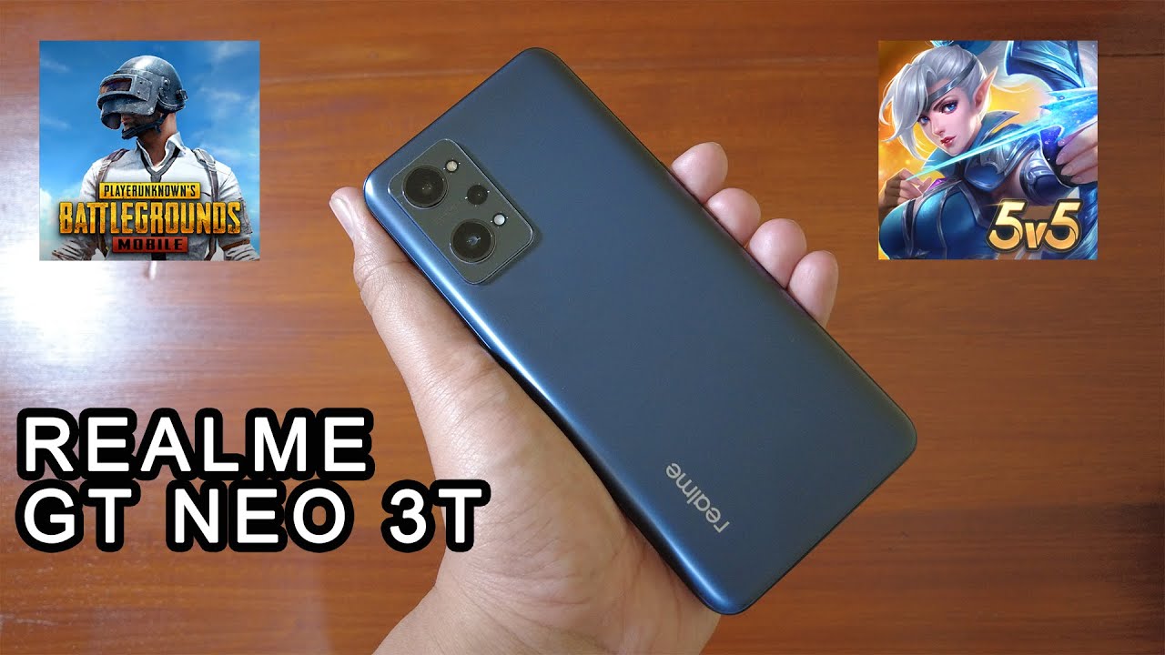 Realme GT Neo 3T - Mobile Legend & PUBG gameplay - YouTube