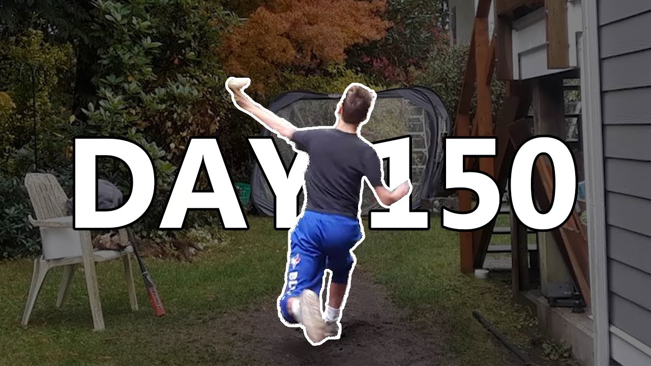 Learning To Throw Left Handed (166 Day Time Lapse) - YouTube