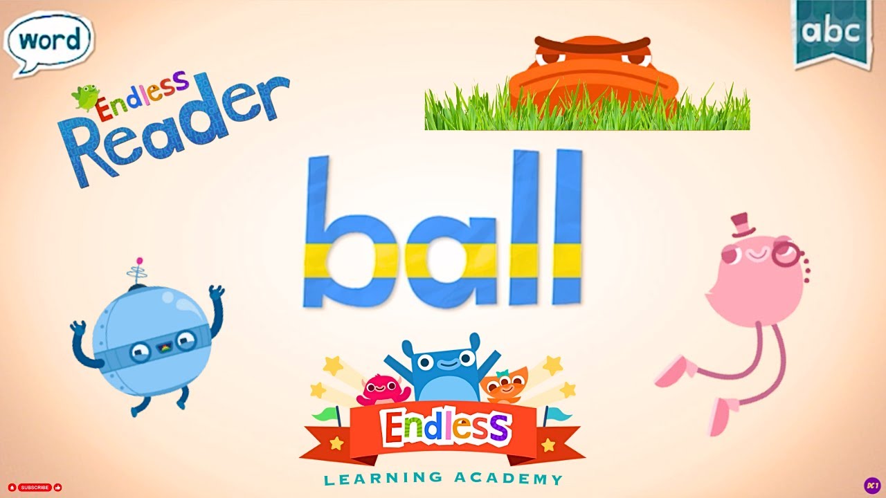 Meet the Word 'BALL' with Endless Reader | Learn Sight Words Now - YouTube