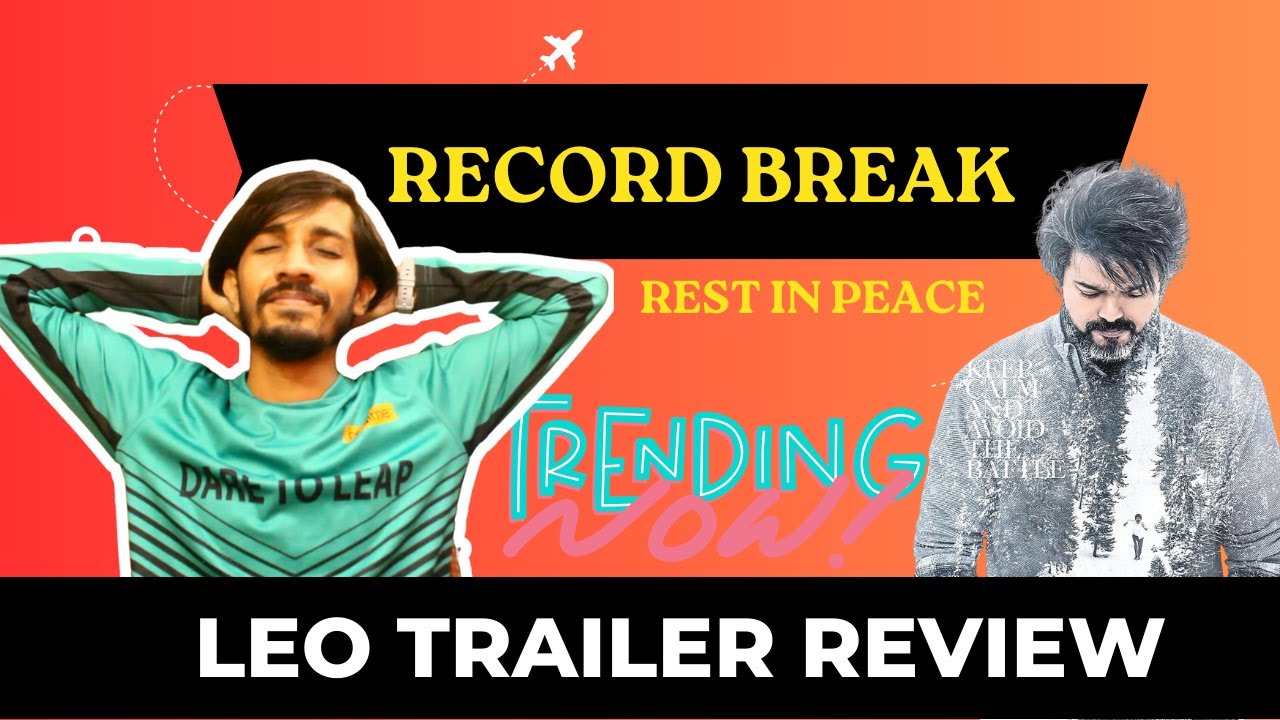 Leo Official Trailer Review | Unveiling the Thrilling Saga - YouTube