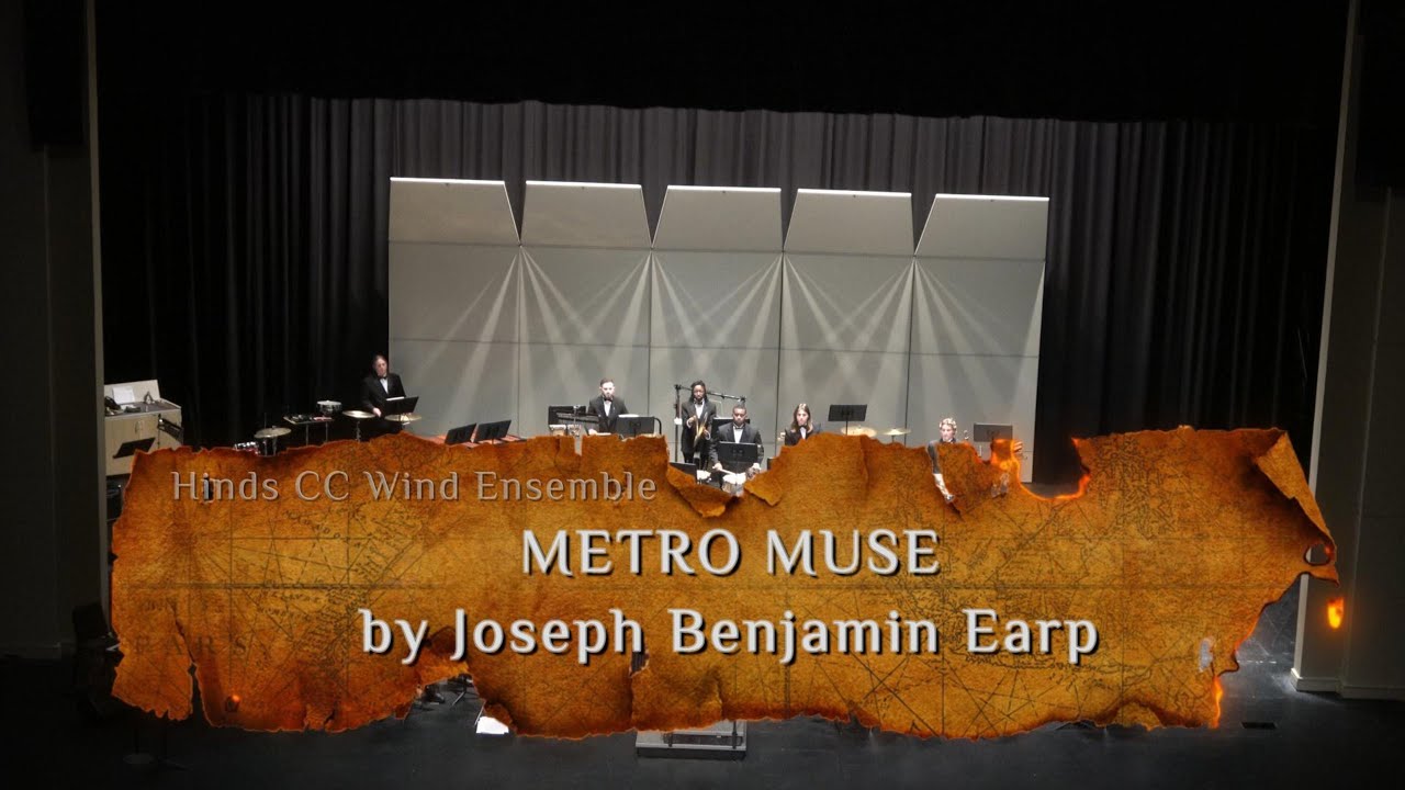 Metro Muse by Joseph Benjamin Earp (Hinds CC Wind Ensemble) - YouTube