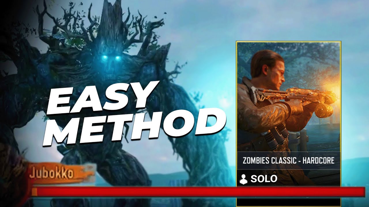How to EASILY Beat CODM ZOMBIES Hardcore Jubokko Boss Solo Guide - YouTube