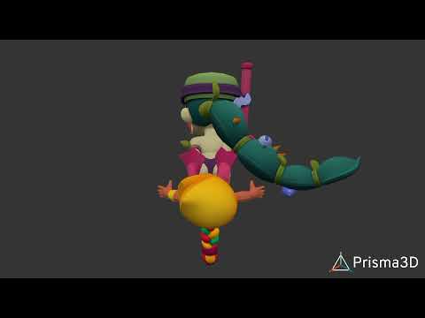 Alli Farts On Amber (Brawl Stars Fart Animation)