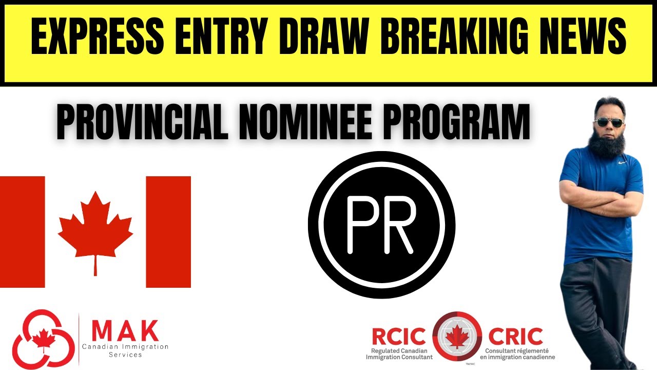 Express Entry draw Today | PNP DRAW | Provincial Nominee Program - YouTube