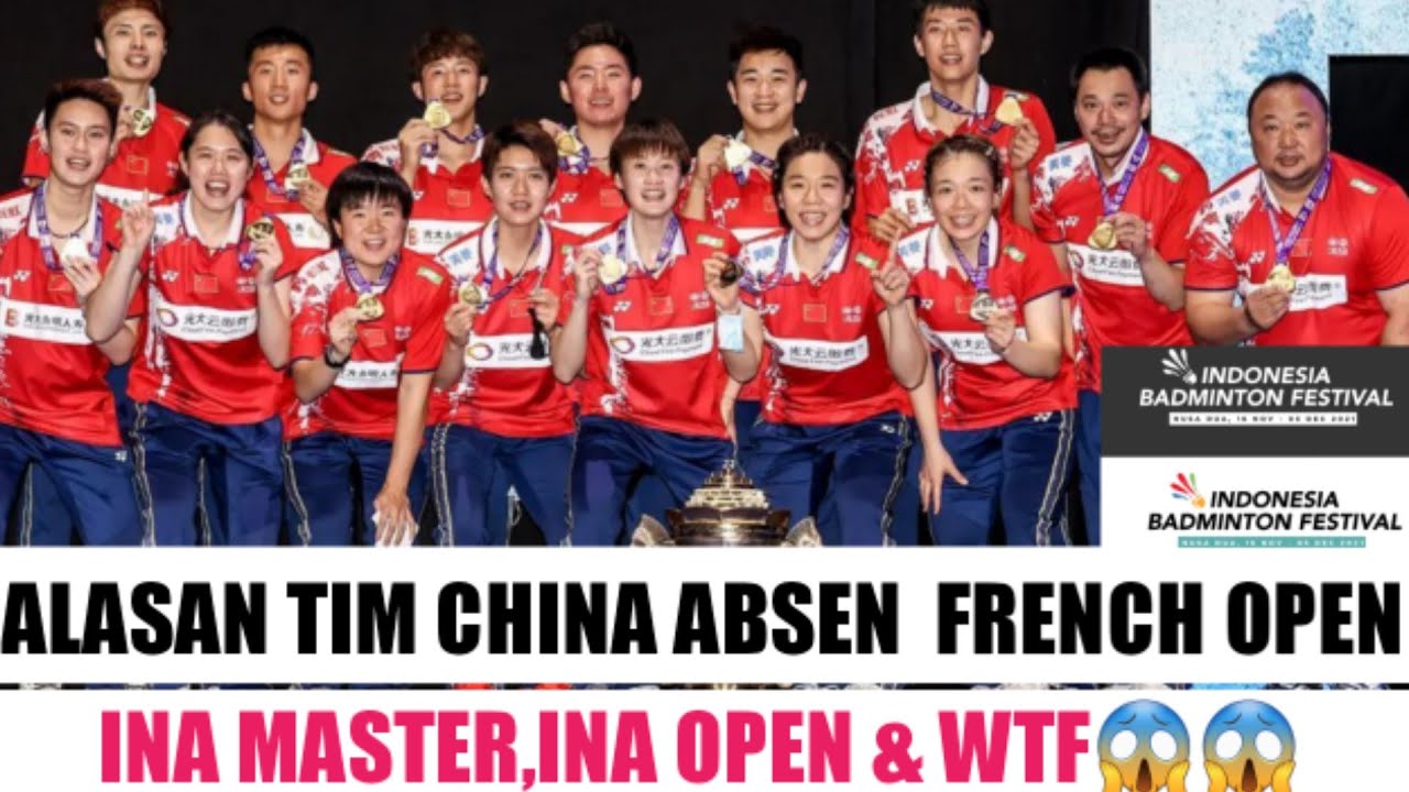PENYEBAB TIM CHINA ABSEN DI INDONESIA BADMINTON FESTIVAL, BALI 2021 # ...