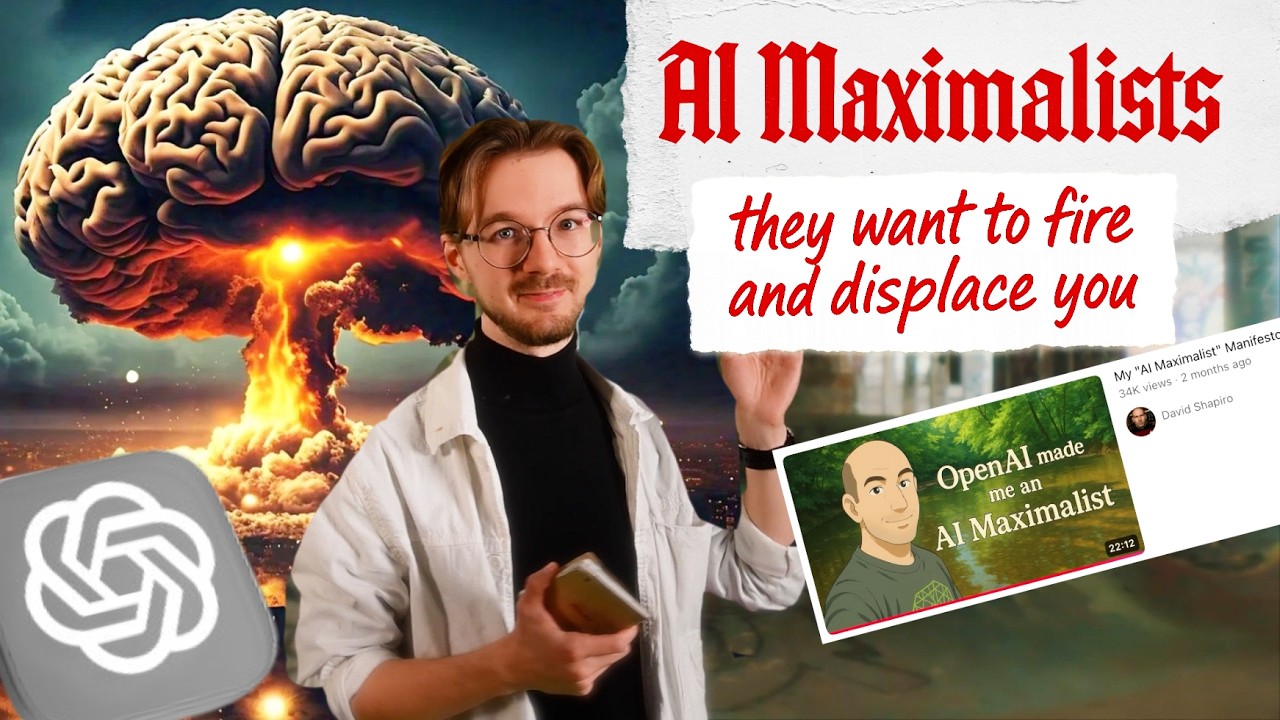 10 questions this AI cult doesn't want you to ask. AI Maximalism or ...