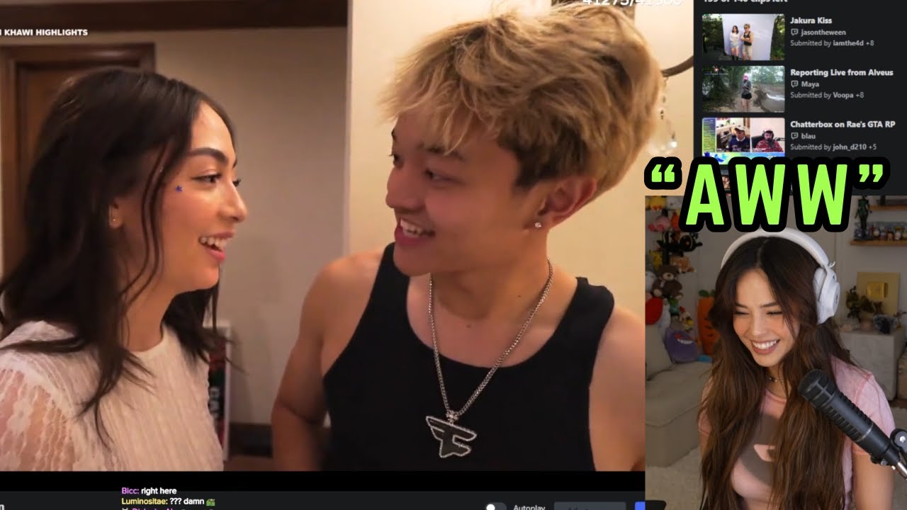 Valkyrae Reacts To Jason & Sakura Clips.. - YouTube