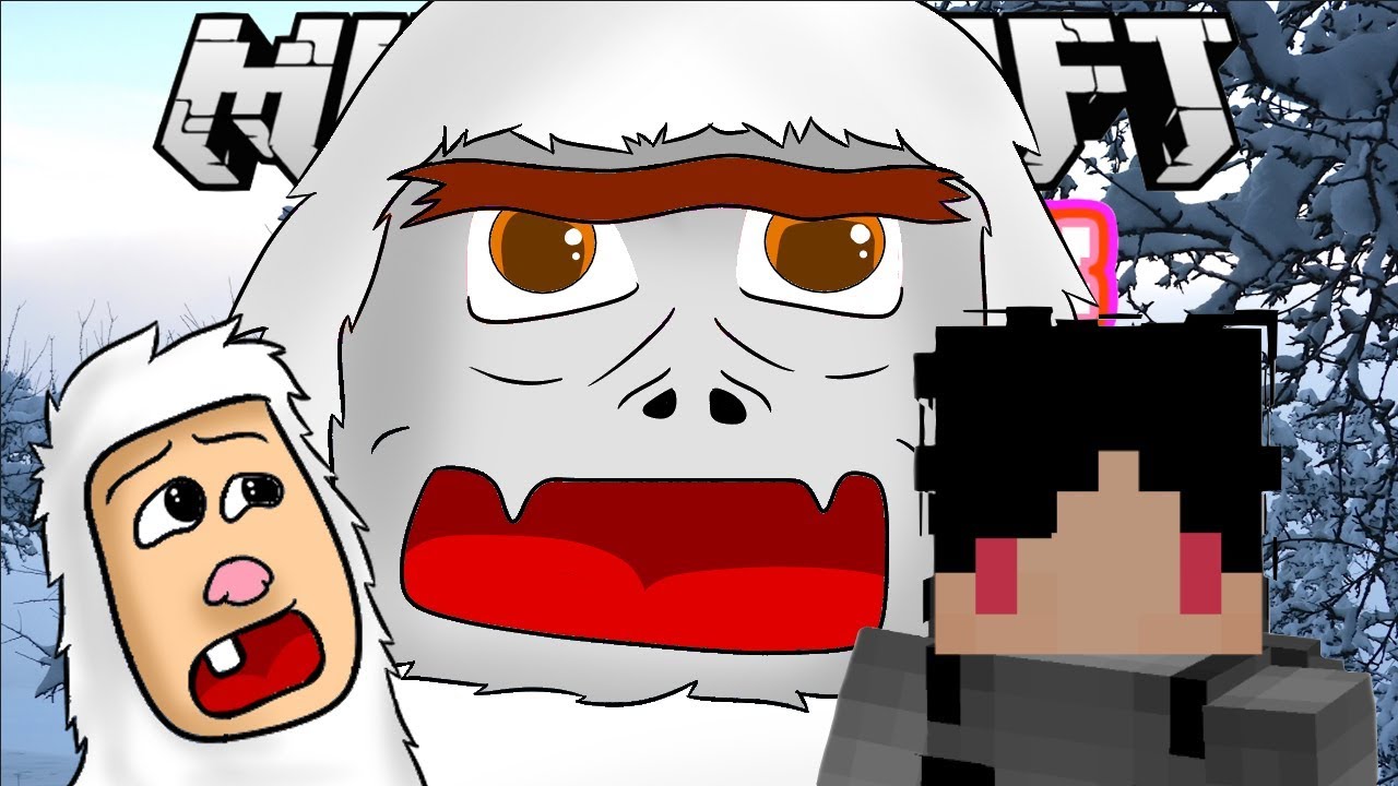 MAS BOTAK JADI MANUSIA SALJU - Minecraft Build Kocak - YouTube