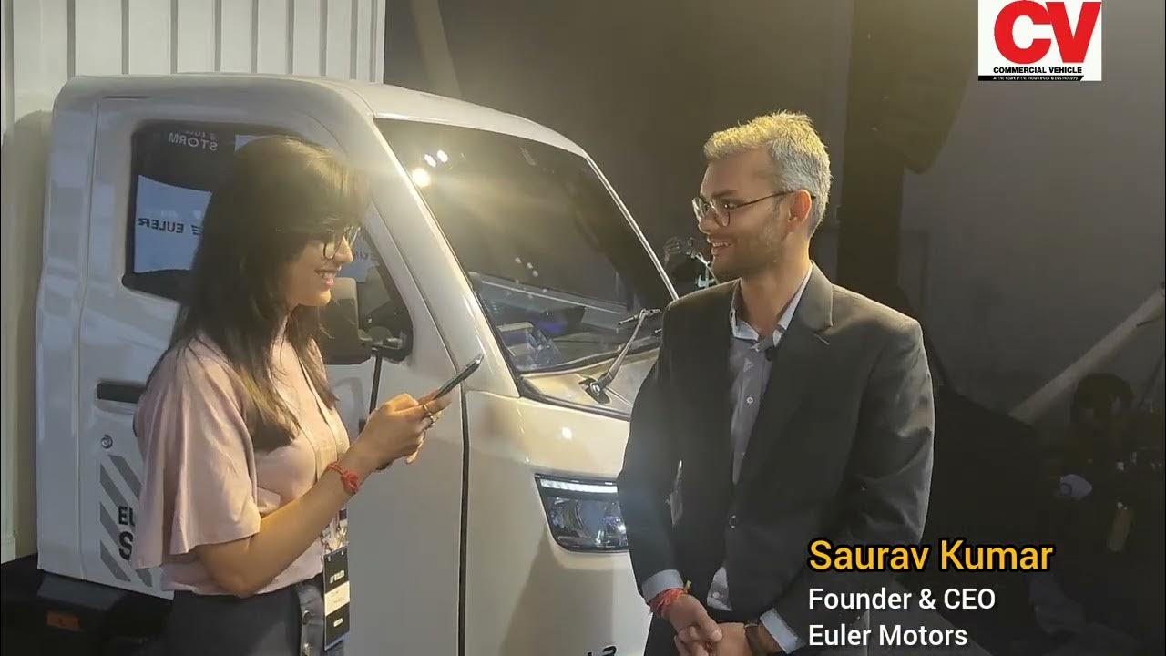 Industry Talk | Saurav Kumar, Founder & CEO, Euler Motors #commercialvehicles - YouTube