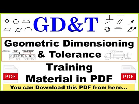 GD&T Training Material in PDF - YouTube