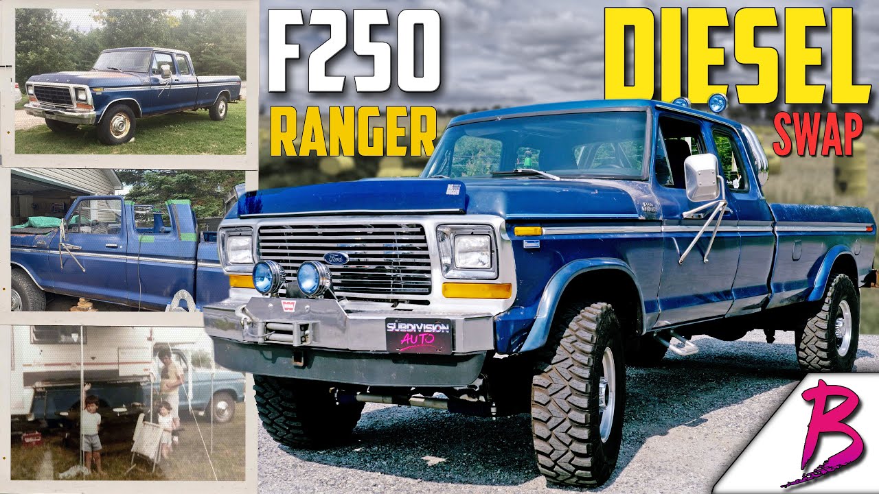 Cummins Diesel Swap & Full Chassis Upgrade! 1978 Ford Ranger🔥💨 | BTW ...