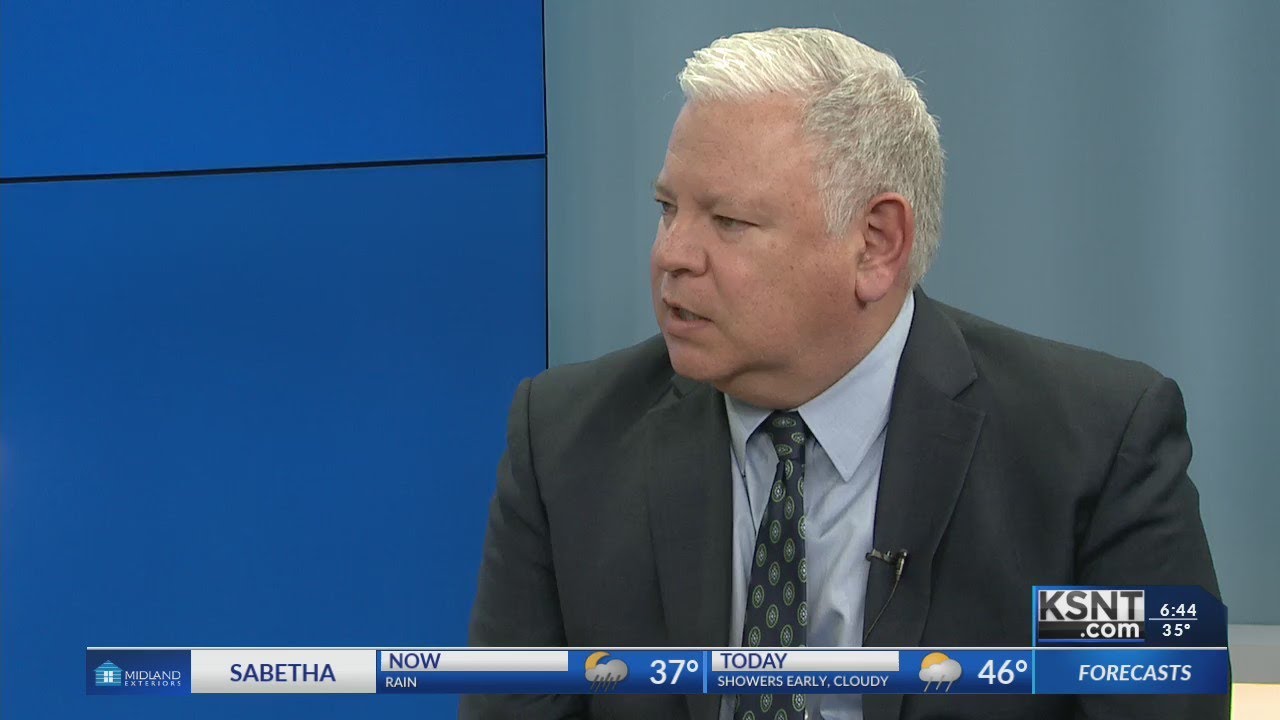Brent Trout discusses coronavirus action in Topeka - YouTube