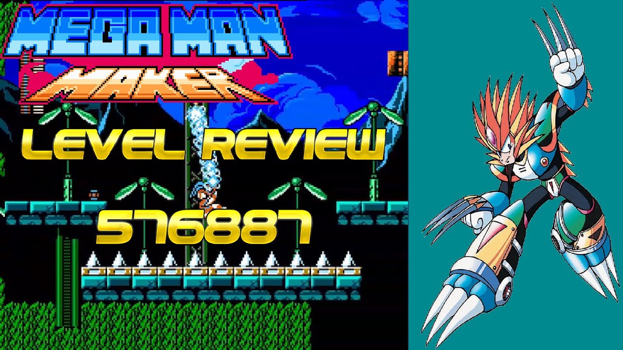 ロックマン Mega Man Maker Level Review - Slash Park 576887 - YouTube