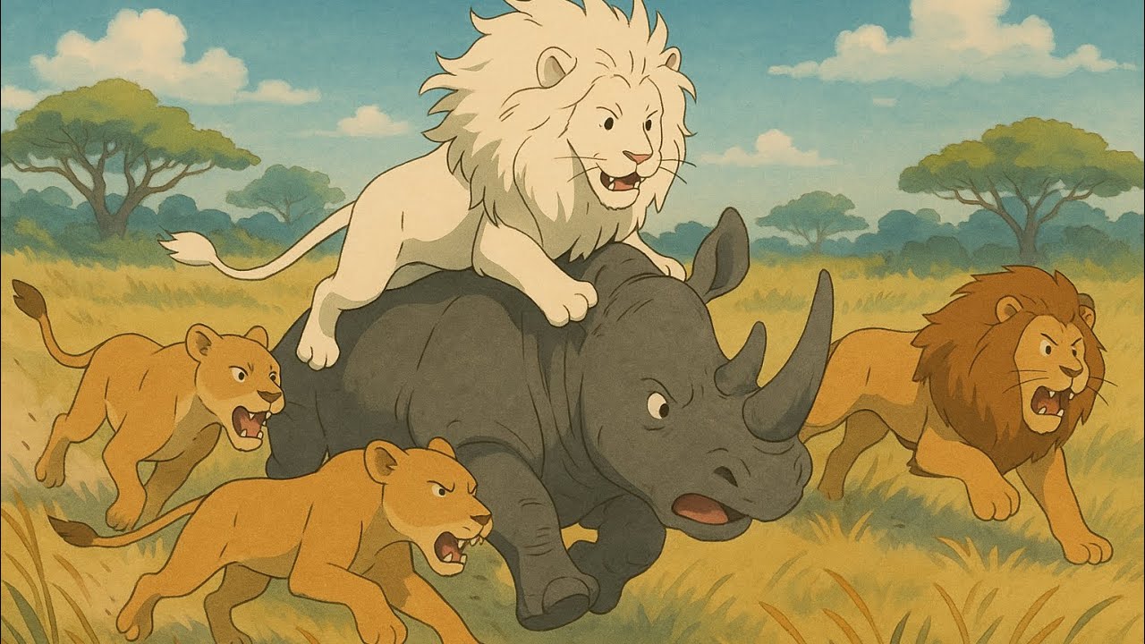 The Full Lion hunting experience in Savannah life - YouTube