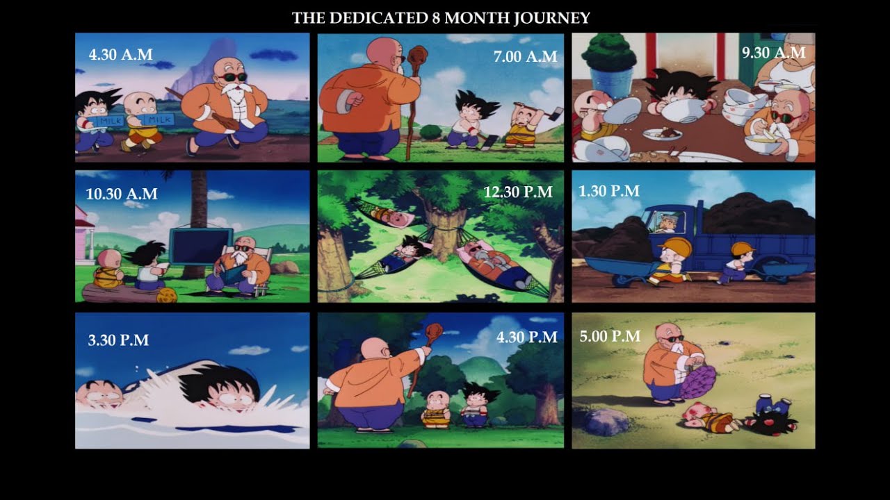 Master Roshi's Training: Building Strength, Skill, and Discipline // In ...