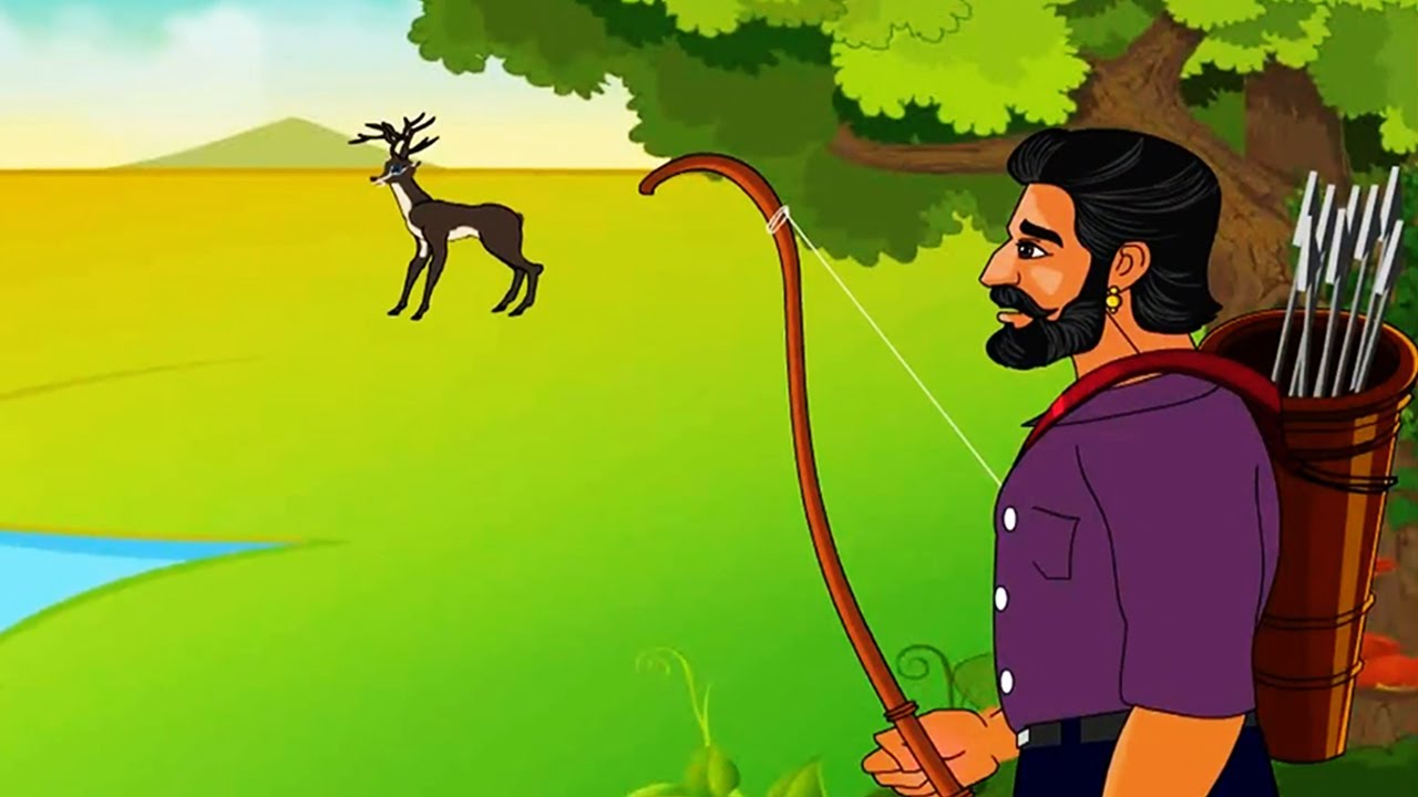 Stag at the Pool | Utility is important than beauty | Moral Stories I ...