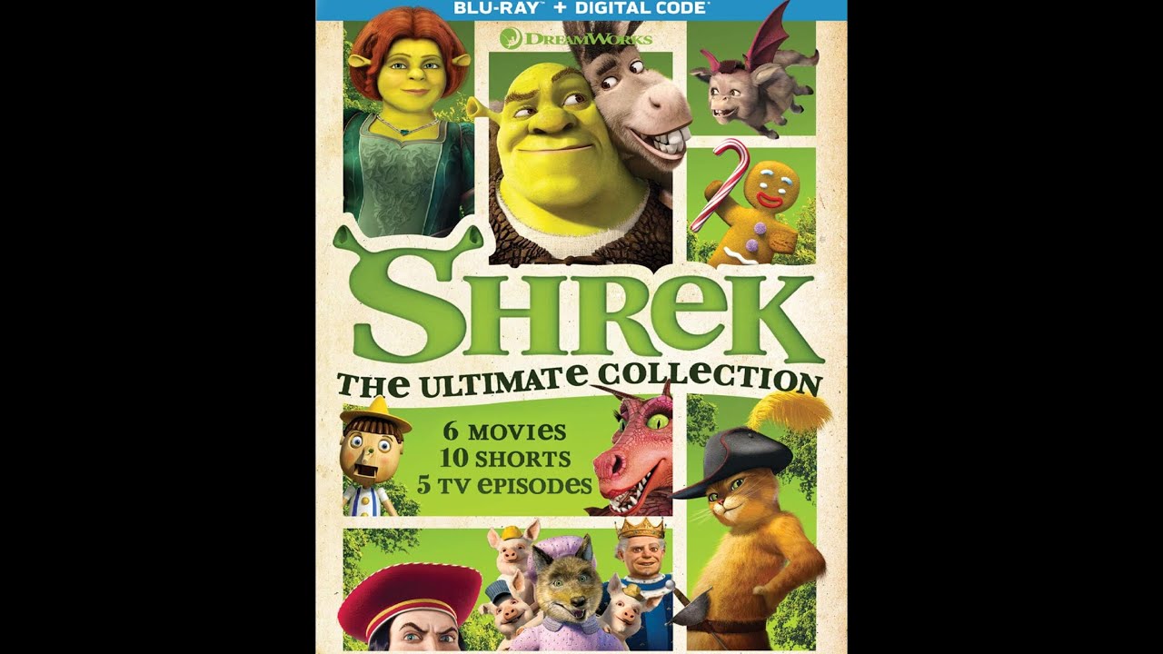 Opening to Shrek The Ultimate Collection Bonus Disc 2019 Blu-Ray - YouTube