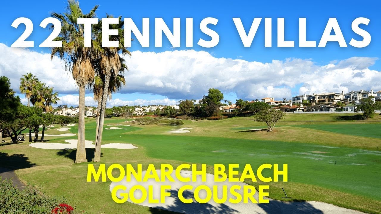 Tour a MONARCH BEACH GOLF COURSE Home | Dana Point, CA - YouTube