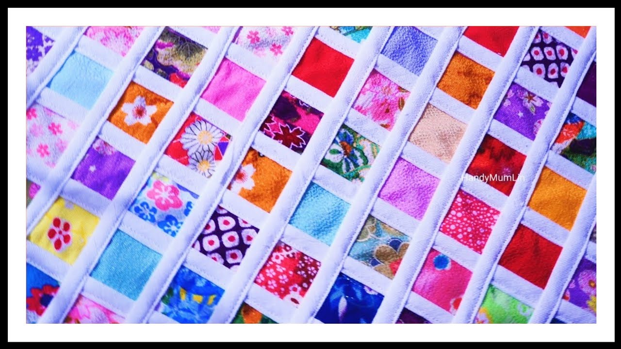 Easy Patchwork Idea┃HandyMumLin sewing project - YouTube
