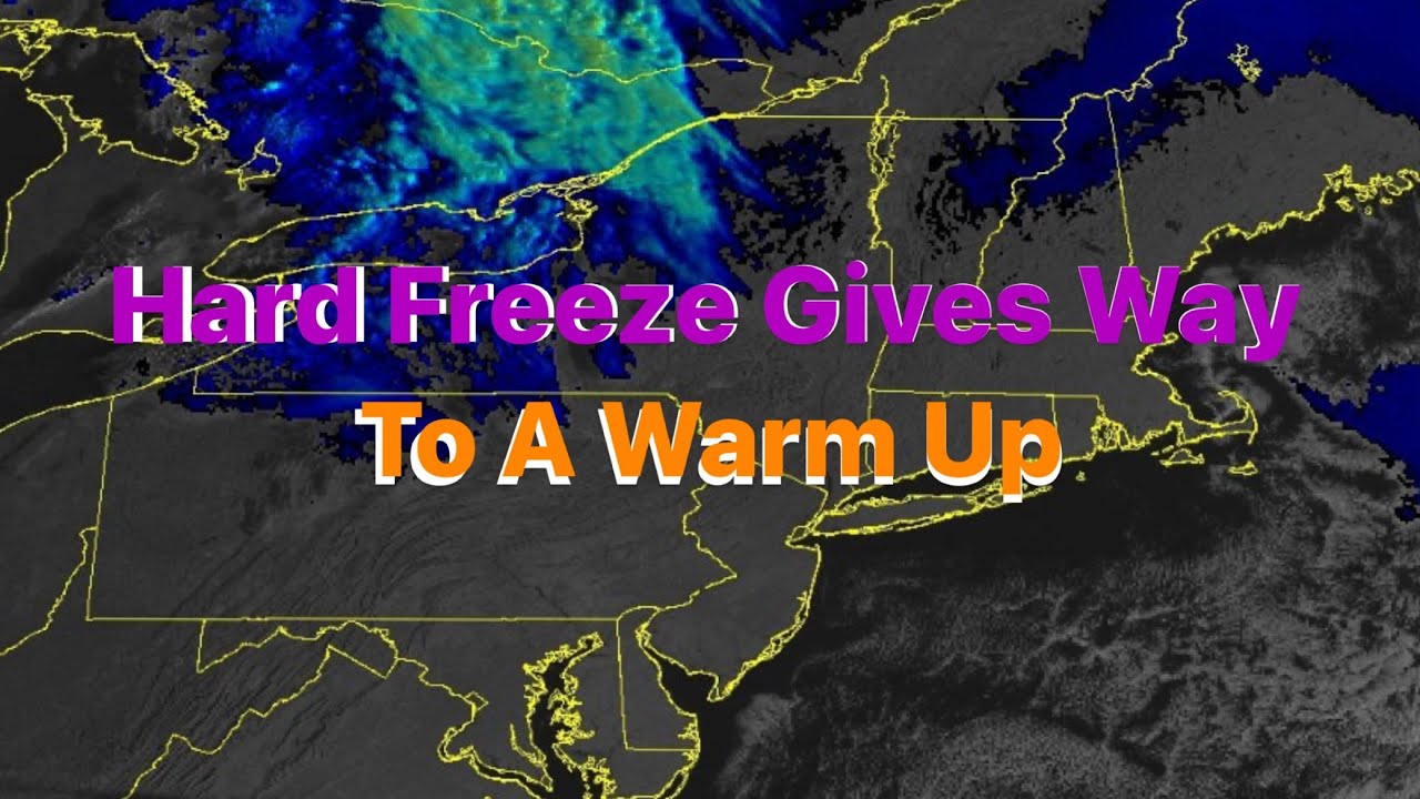Hard Freeze Gives Way To A Warm Up - YouTube