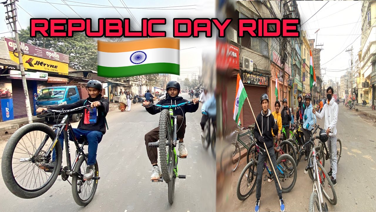 Republic day ride 🇮🇳🫡 || MTB STUNTS || - YouTube