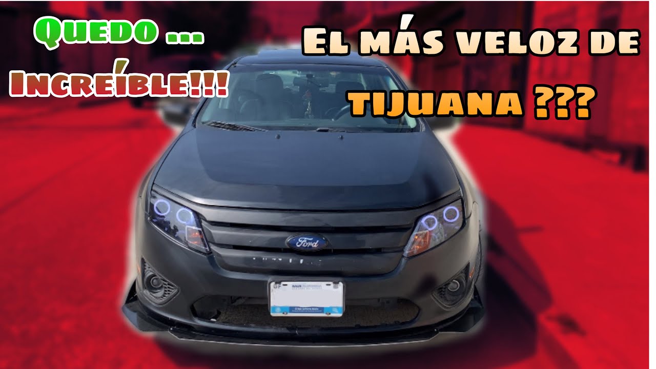 Ford Fusion Sport 2012 Tuning- El Más Veloz de TIJUANA!!! - YouTube