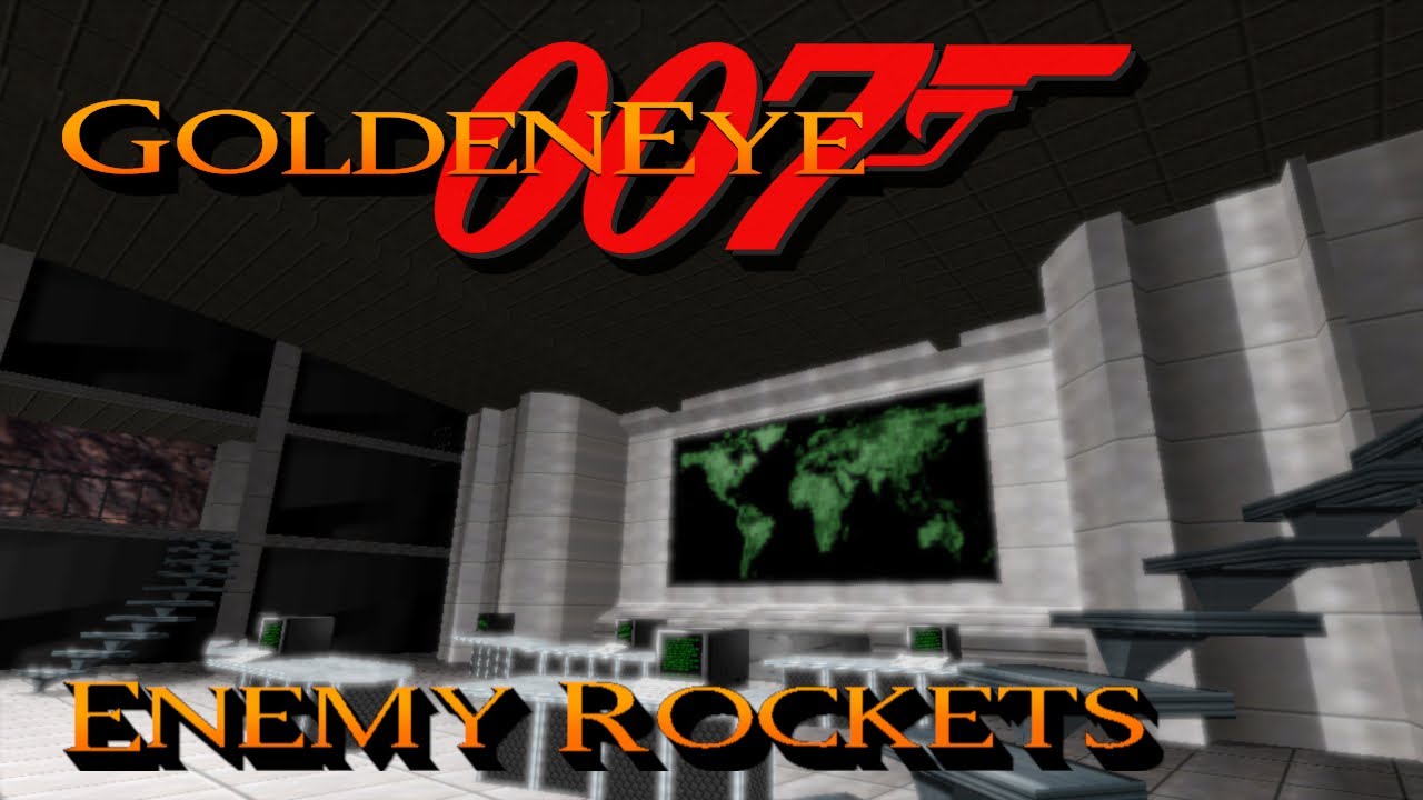 GoldenEye 007 - Control - 00 Agent [Enemy Rockets] - YouTube