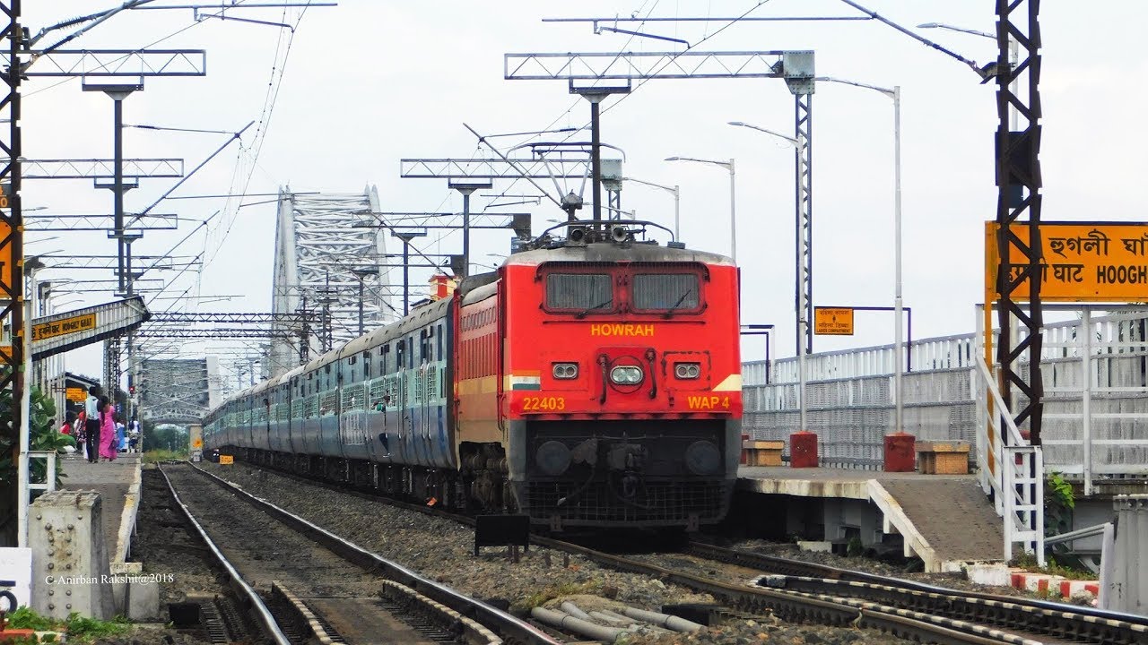 15051/Purvanchal Express With HWH WAP4 Awsome Acceleration. - YouTube