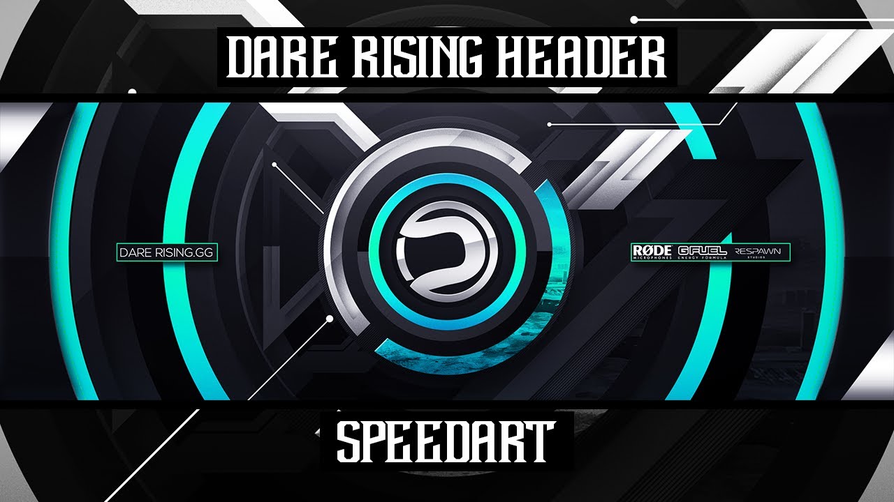 Abstract Twitter Header For DareRising//Speedart - YouTube