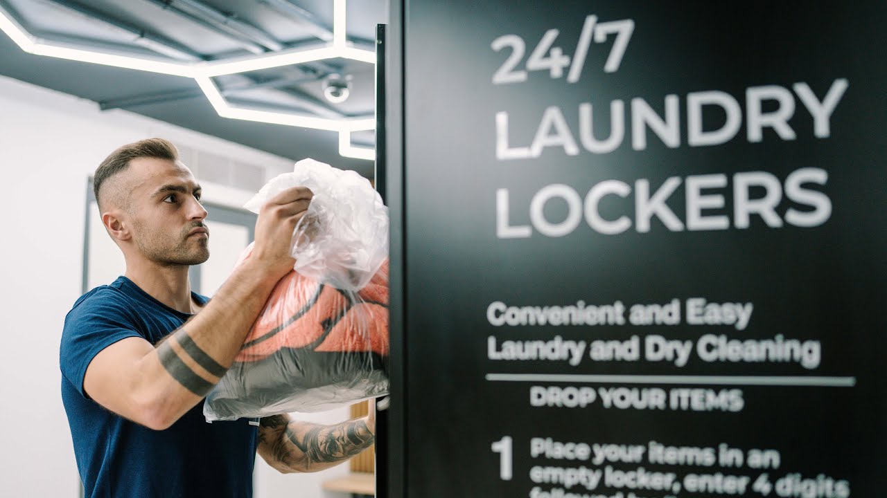 Portughes Dry Cleaning - Instructional Video For Lockers - YouTube