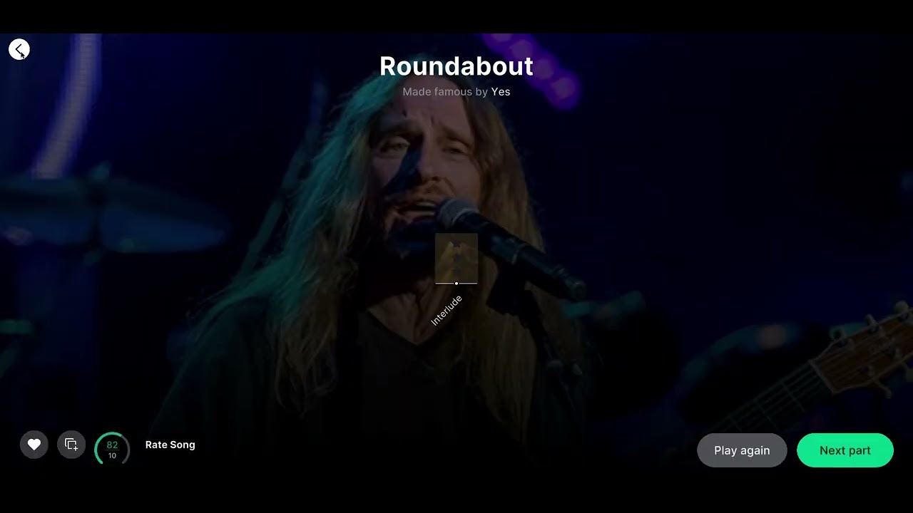 Yes - Roundabout (basic guitar cover in Yousician) - YouTube