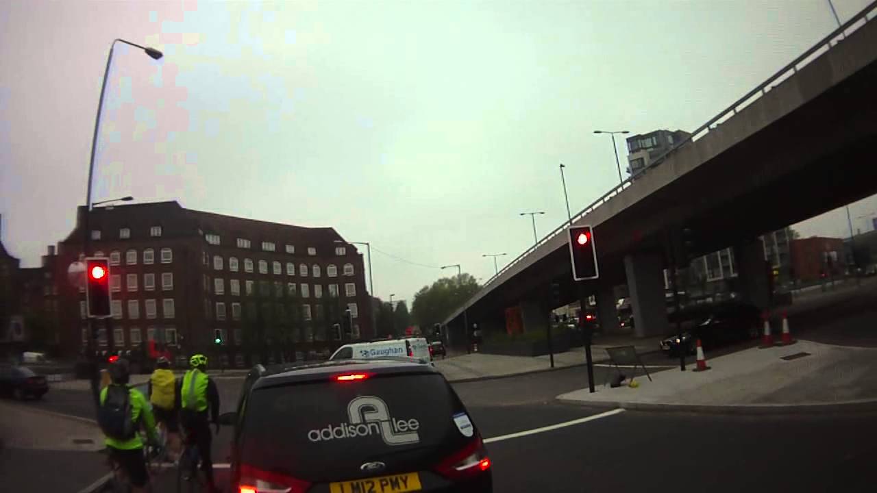 Addison Lee at Bow Roundabout - what could go wrong? - YouTube