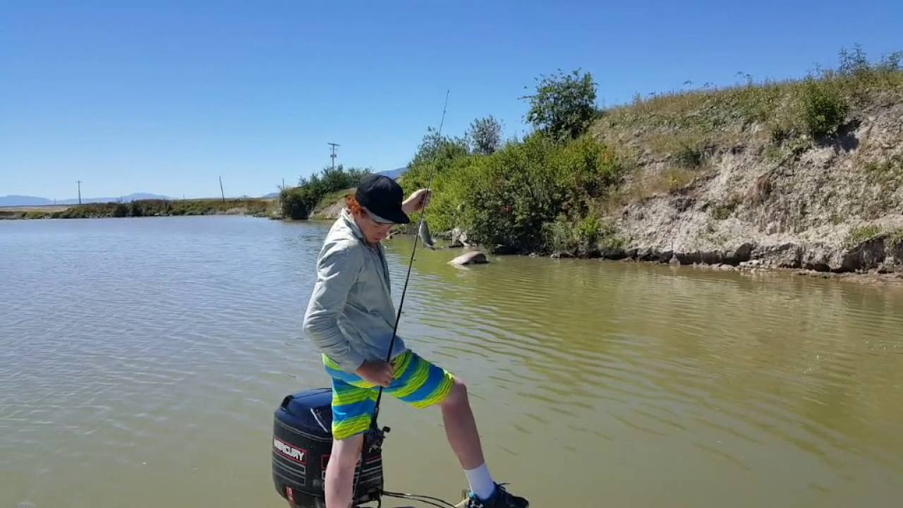 Fishing Cutler Reservoir UT channel catfish, bass, carp - YouTube