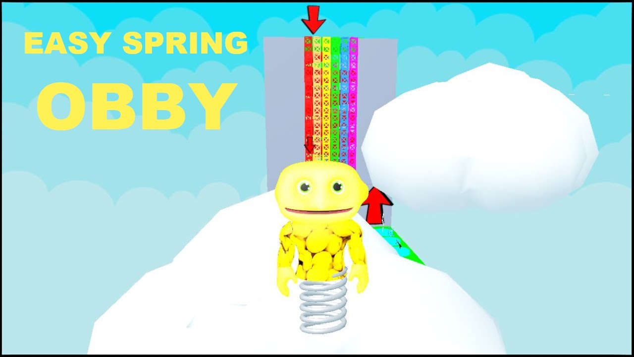 I PLAYED EASY SPRING OBBY ON ROBLOX!!! - YouTube