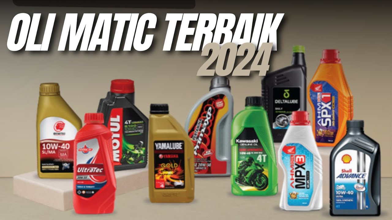 5 Rekomendasi Oli Motor Matic Terbaik 2024 - YouTube