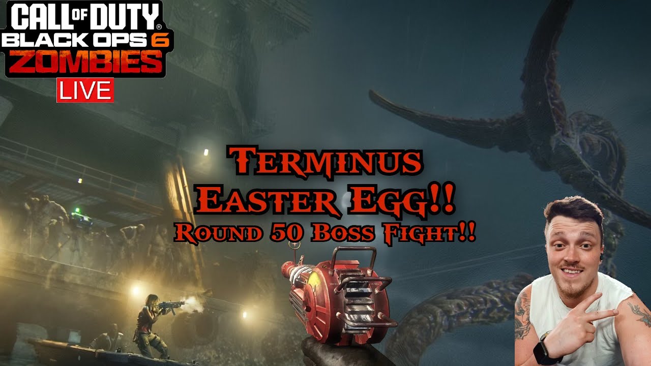 Round 50 EE Boss Fight BO6 Zombies | Live🔴 - YouTube