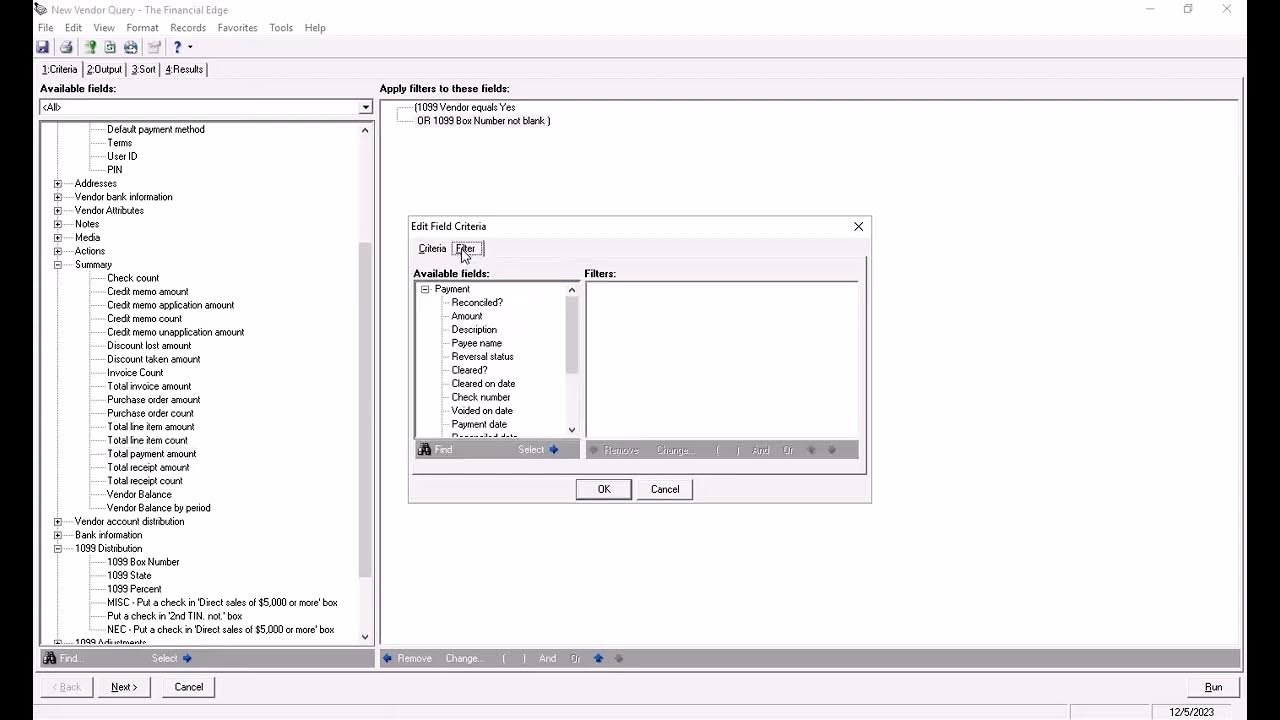 How to run a vendor query - YouTube