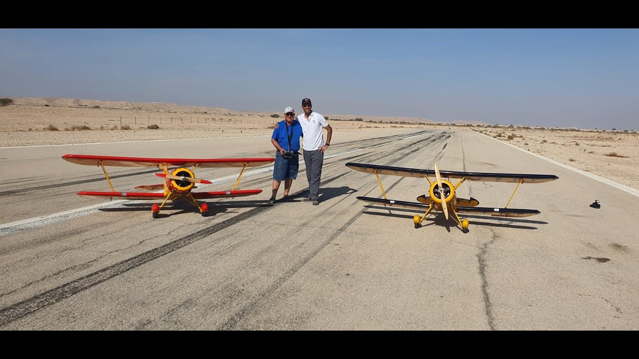 two amr waco with moki radial engines - YouTube