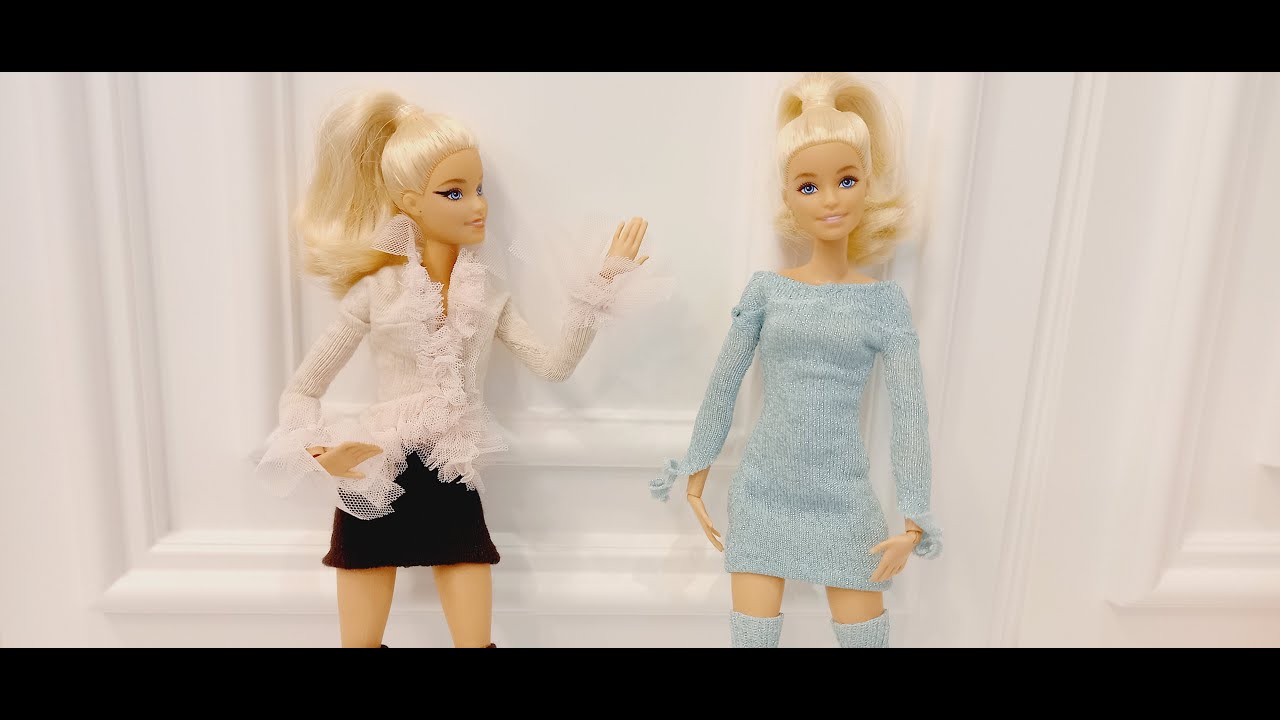 DIY Barbie look / how to make 2type with socks - YouTube