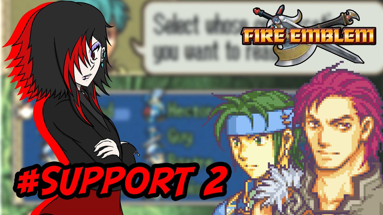 Geitz and Guy - Fire Emblem: The Blazing Blade Support Reading [#02 ...